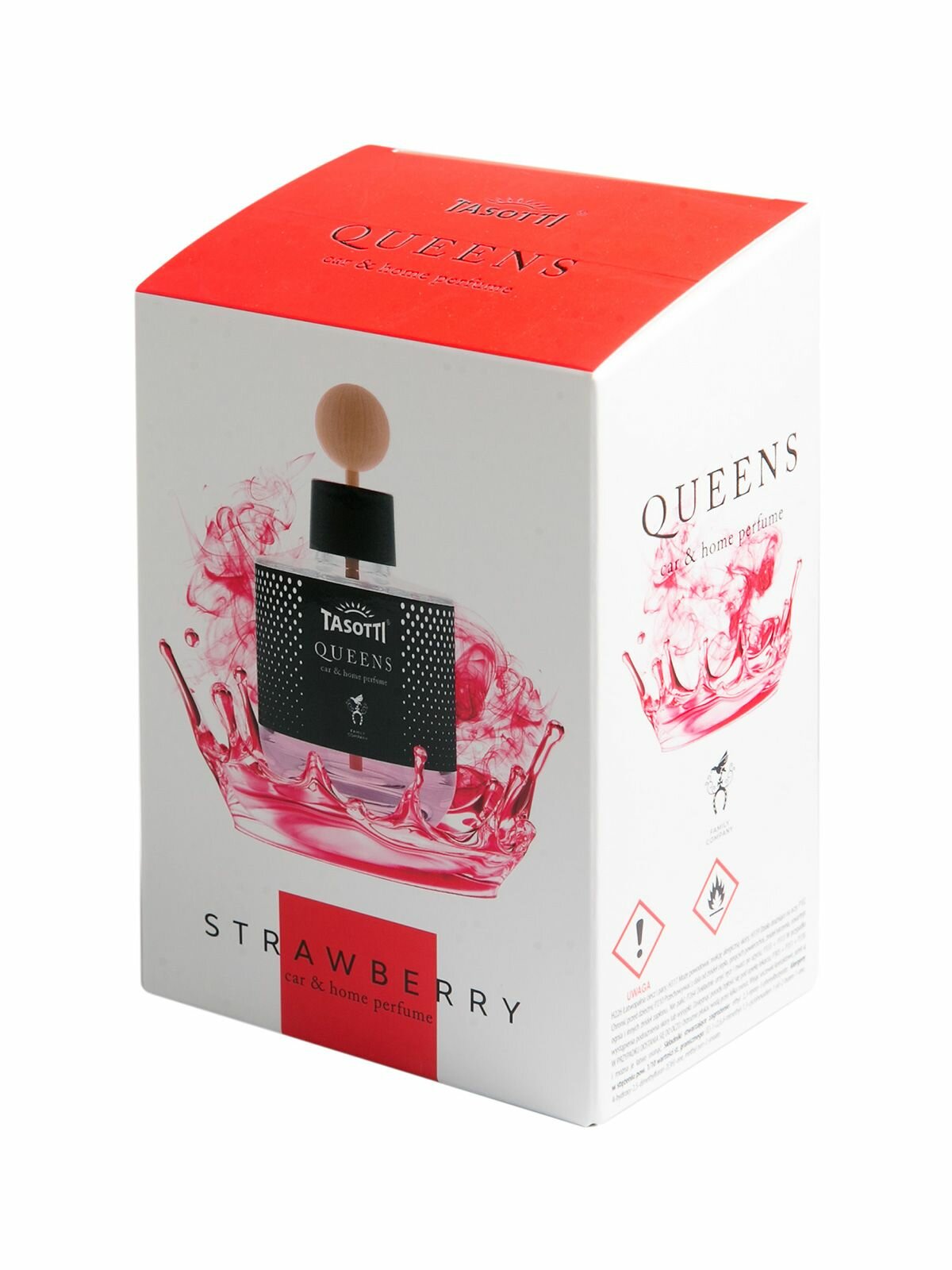 Ароматизатор Польша TASOTTI QUEENS Strawberry (27215)