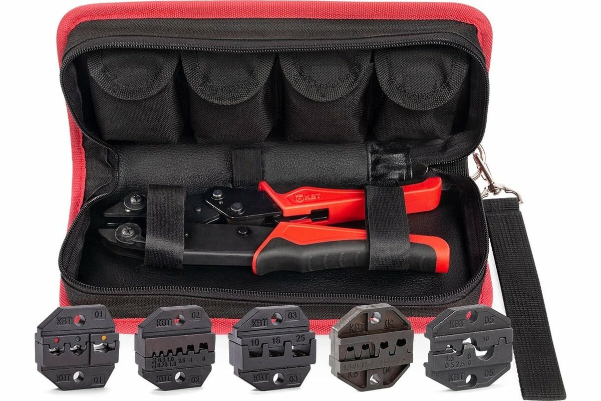 КВТ Набор в сумке СТО+5 серия QUICK PRO 90777 Полный комплект инструментов в кейсе