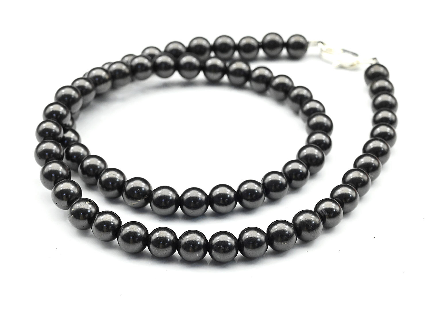 Бусы, шунгит