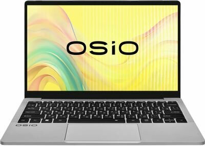 Ноутбук OSIO FocusLine F140i-010 14", 2023, IPS, Intel Core i3 1125G4 2ГГц, 4-ядерный, 16ГБ DDR4, 512ГБ SSD, Intel UHD Graphics, без операционной системы, серый F140I-010