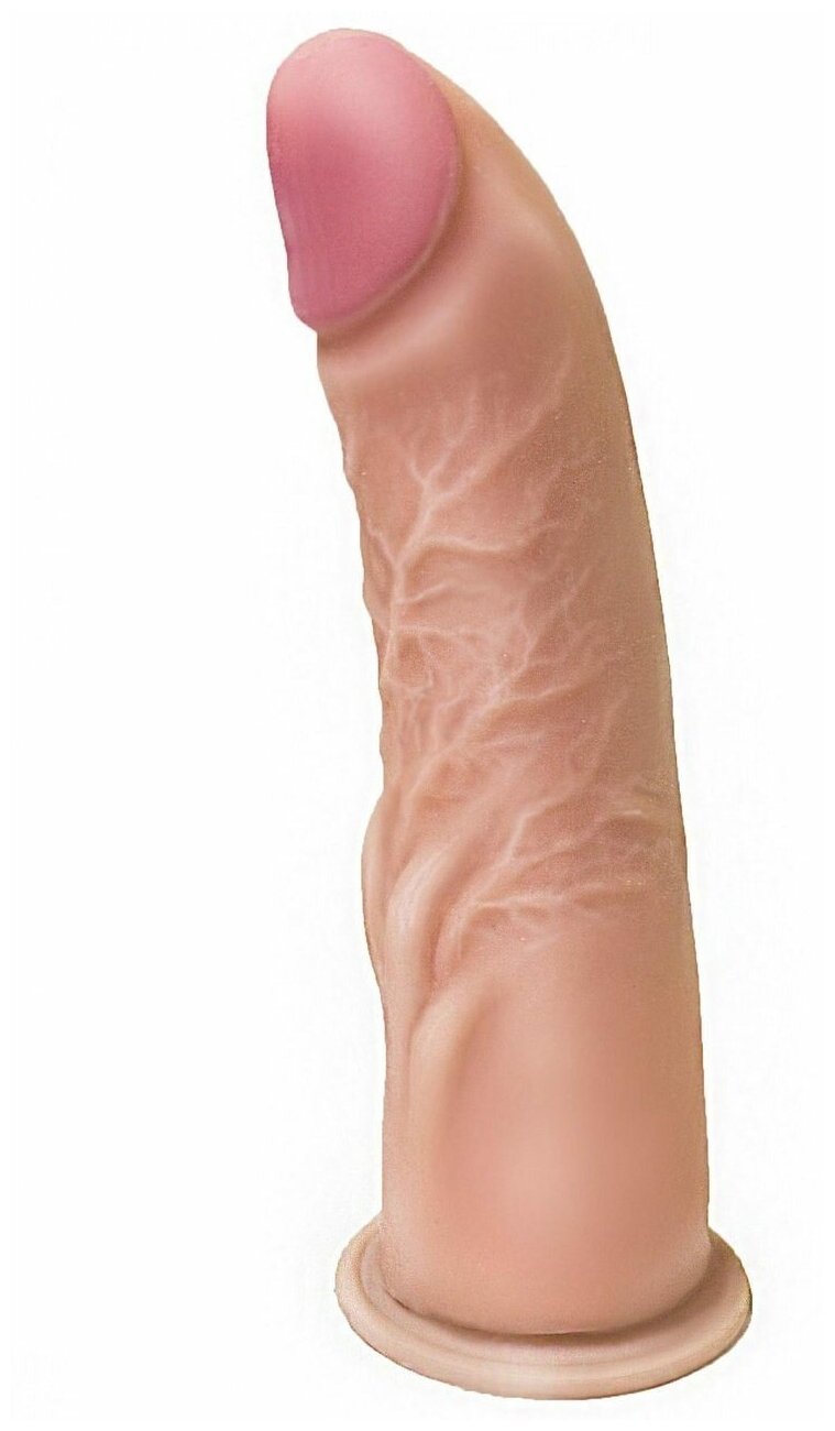 LOVETOY (А-Полимер) Фаллоимитатор на присоске из неоскин, 810200, телесный, 23 см, L