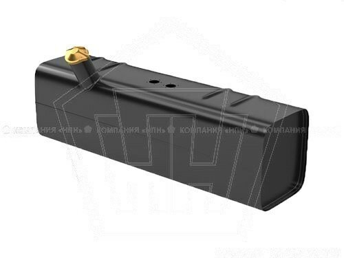 Бак топливный уаз (39л.) (930*220*210) 469,3151 карб. правый (крышка резьбовая для а/м газель) без к