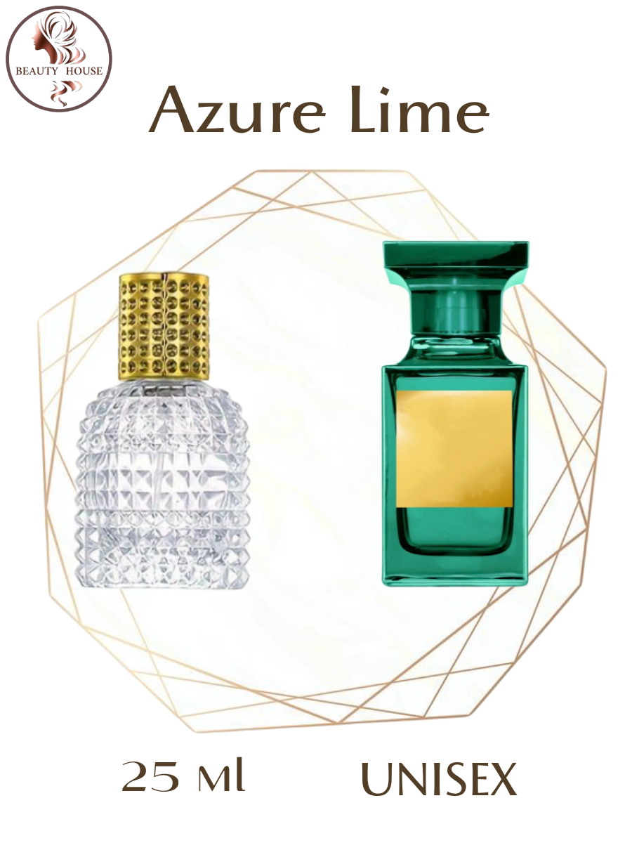 Духи парфюм Azure Lime спрей 25 мл унисекс, цветочные, древесные, мускусные
