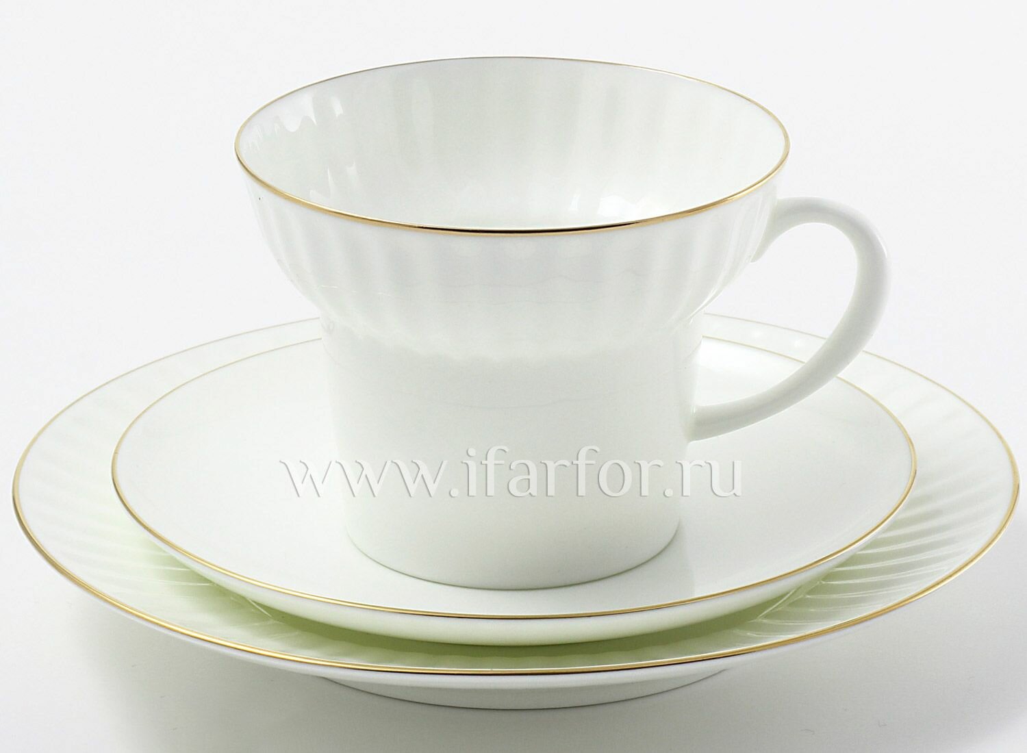 Комплект трехпредметный Золотая лента Волна