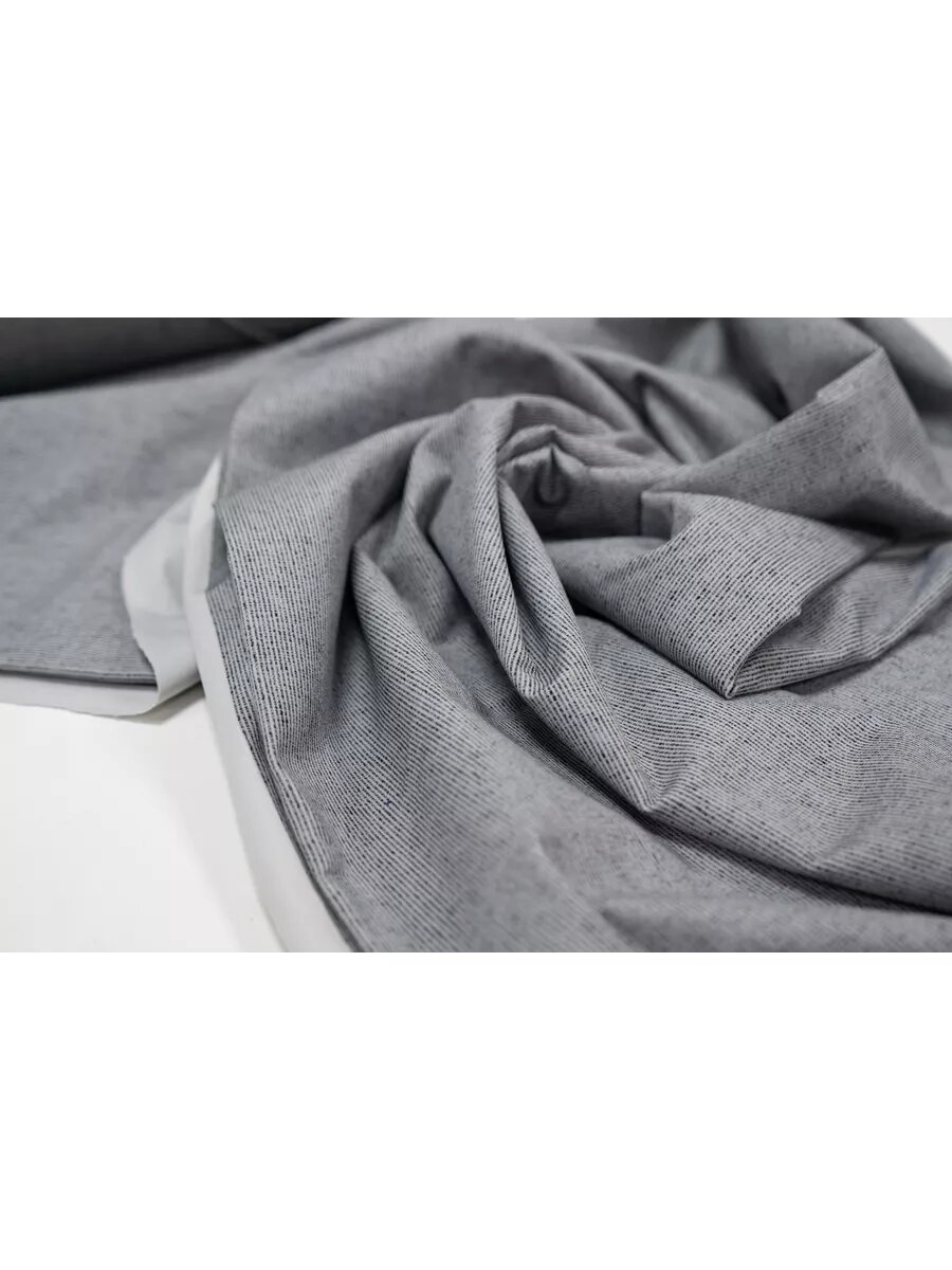 Ткань Трикотаж лайкра бифлекс серый