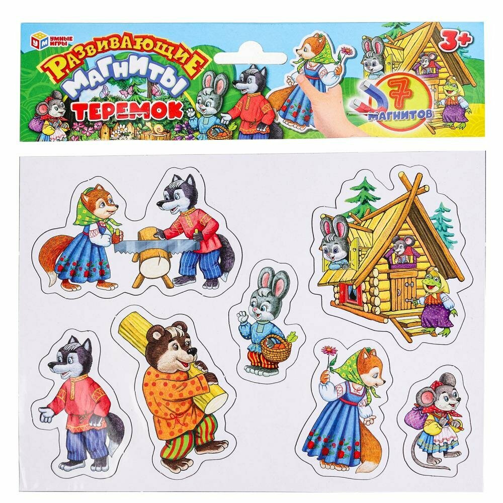 Развивающая игра на магнитах Теремок Умные игры 4660254466487