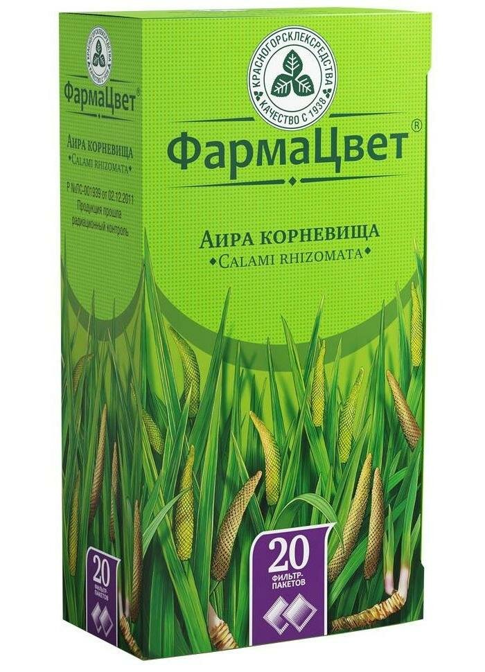 Аира корневища, пакетики 1.5 г, 20 шт.