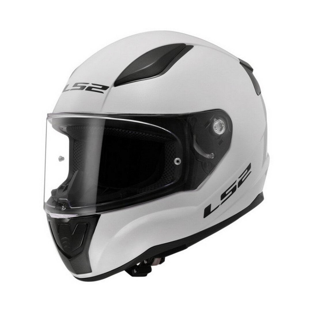 LS2 Мотошлем FF353 RAPID II SOLID Белый XS