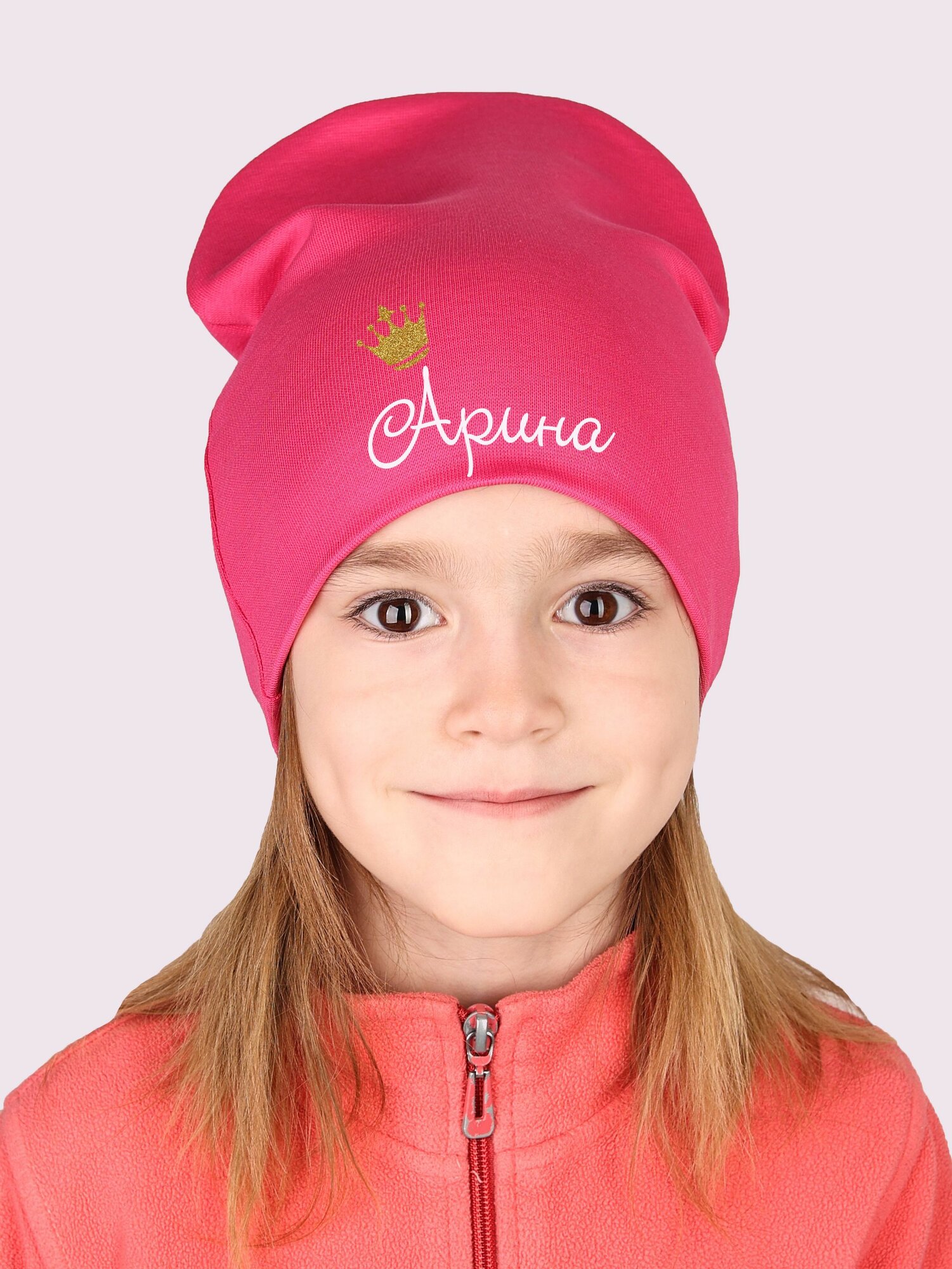 Шапка-бини для девочек