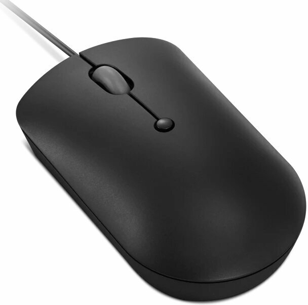 Мышь Lenovo GY51D20875, проводная, для правой руки, 2400dpi, USB Type-C — фото 1