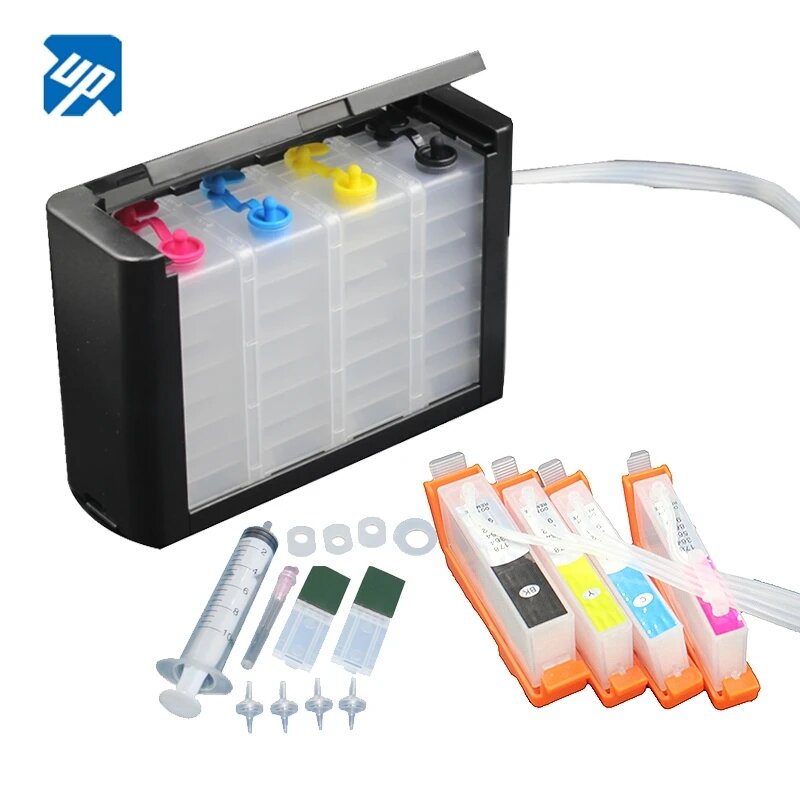 Система чернил UP СНПЧ CIS, совместимая с HP920, для принтера hp 6000 6500 6500 Вт 7000 7500 7500A с чипом и аксессуарами