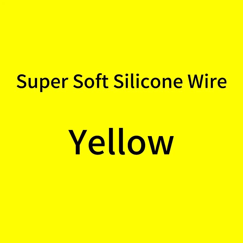 1 м 22AWG силиконовый резиновый медный проводной кабель, Электронная светодиодная лампа, кабель для освещения, очень мягкий гибкий проводной провод с изоляцией высокой температуры