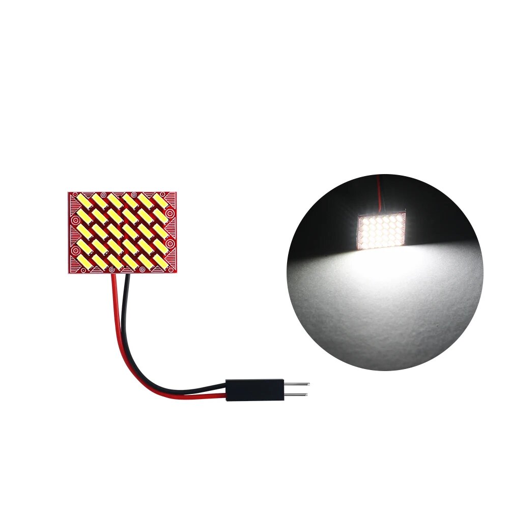 1 шт. Festoon C5W T10 BA9S, автомобильные фонари для внутренней панели автомобиля, 30SMD, BA9S