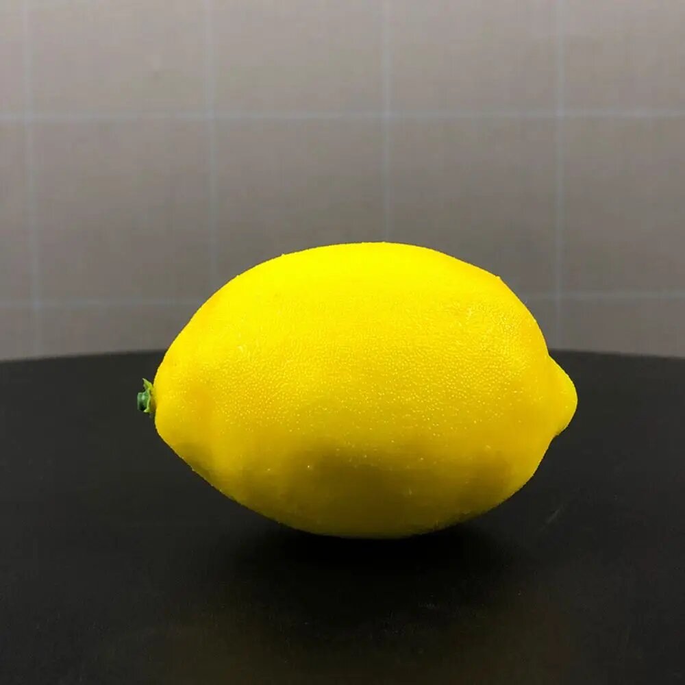Искусственный лимон из пенопласта, 9.5CM