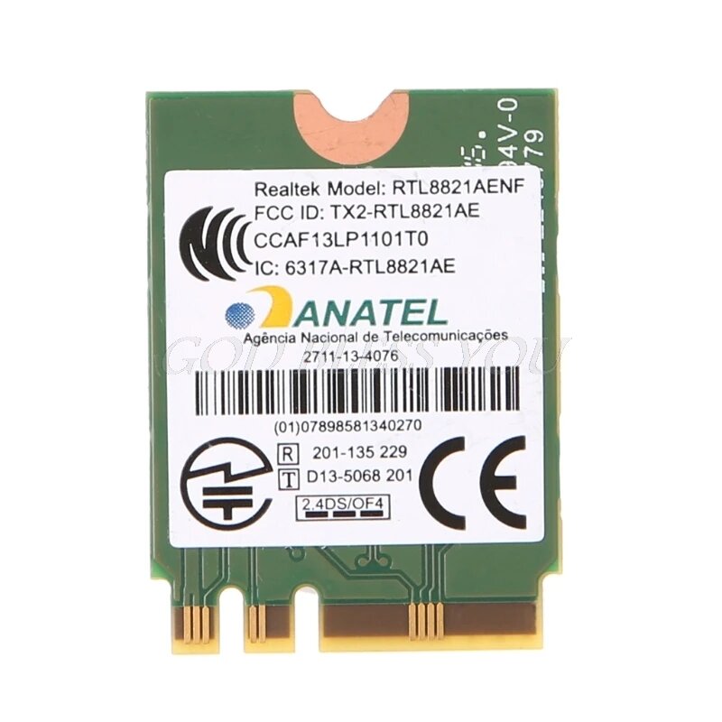 Беспроводная сетевая карта Realtek RTL8821AE AW-CB161H
