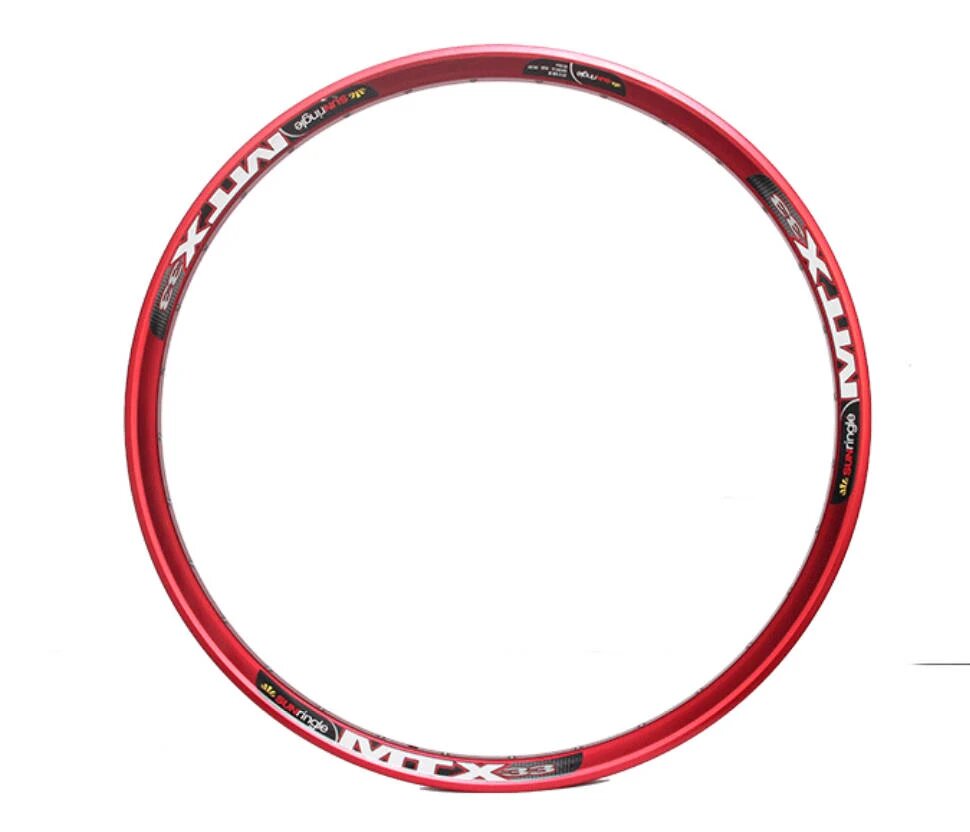 Обода для велосипеда Blastwave Mtx33 DH 32 отверстия Красный, 1Pcs 27.5 32H Red