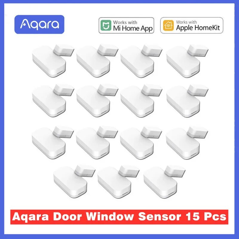 Датчик двери и окна Aqara Zigbee Door sensor- 15PCS