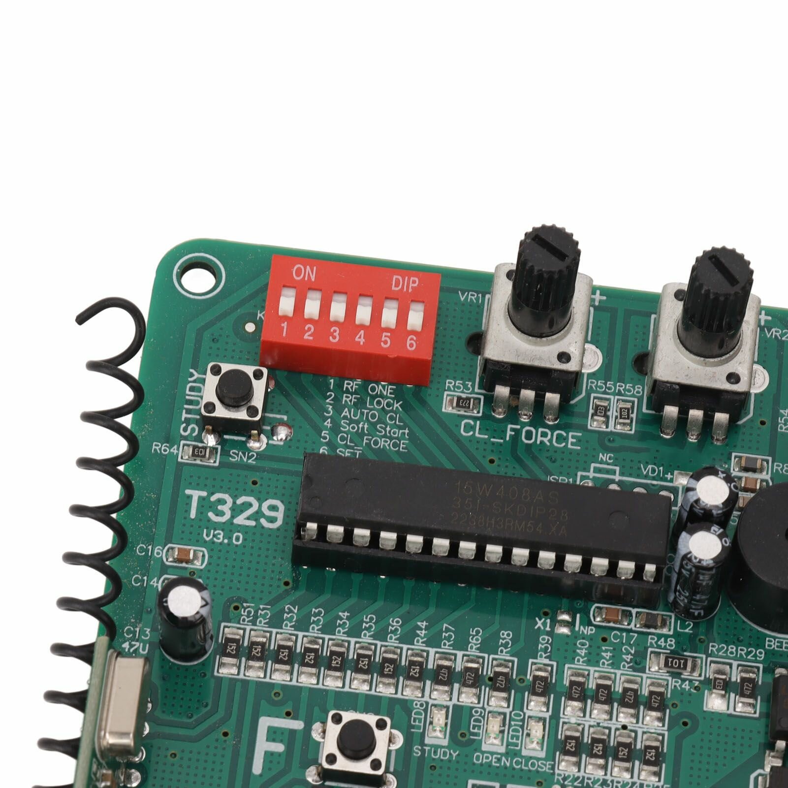 Плата управления для раздвижных ворот, 220В (без батареек в ПДУ)