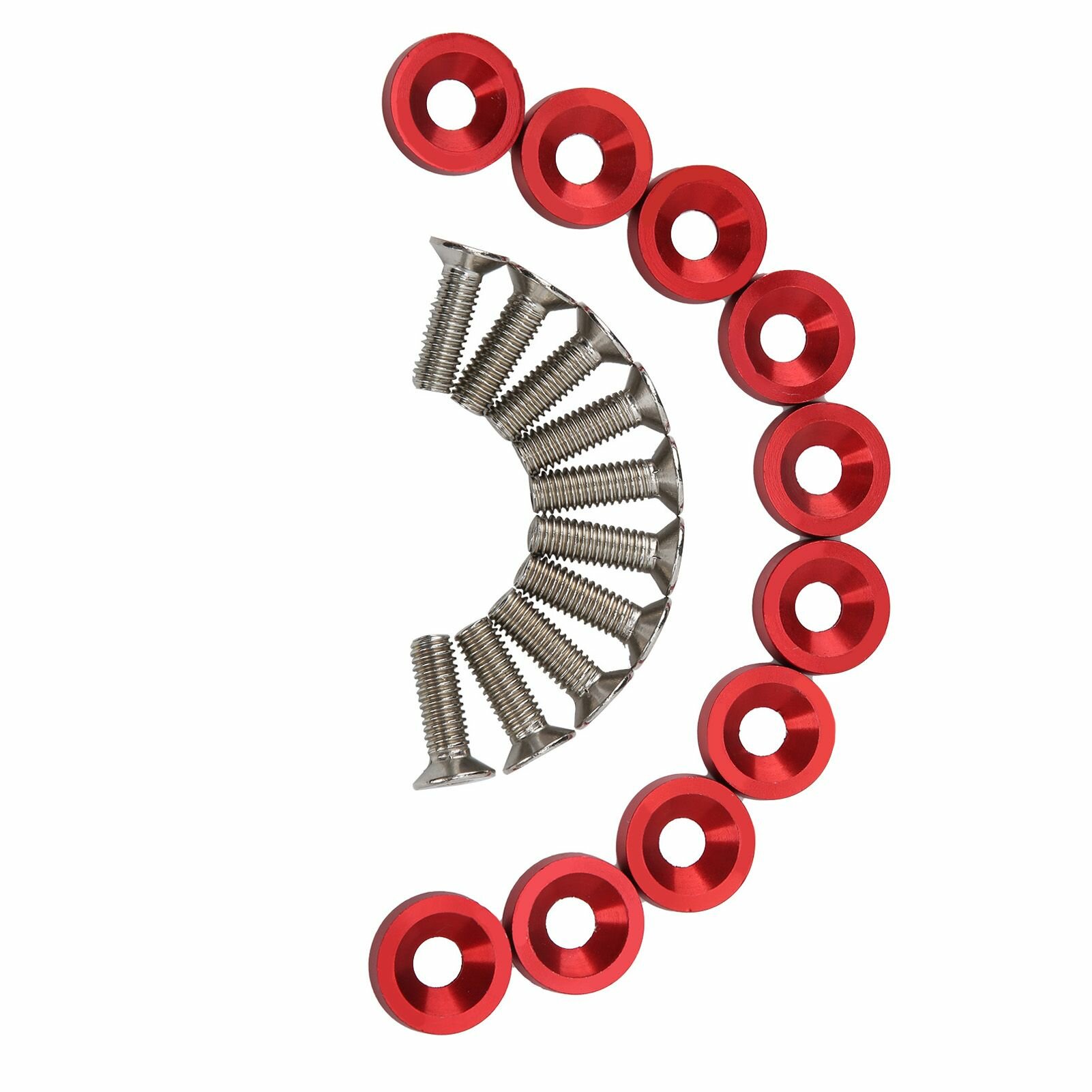 Болты гайки хомуты стяжки красный