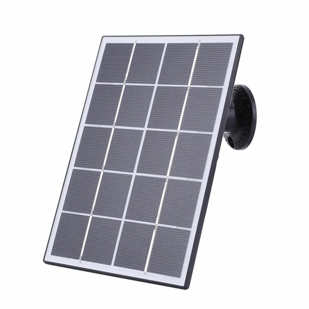 Зарядные устройства, Солнечная панель 3W5V с Android Type C интерфейсом - черная, 1 комплект