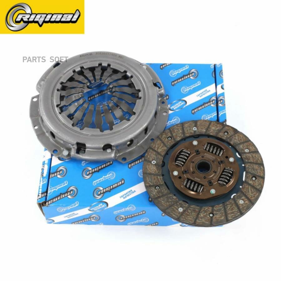 Пакет сцепления (корзина, диск) для а/м Renault Logan, Sandero, Duster, Lada Largus 1,6 K4M RIGINAL