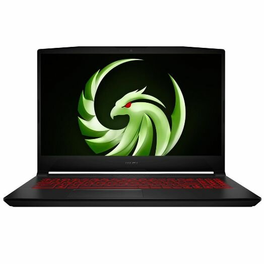 15,6" Ноутбук MSI Bravo B5DD414XRU (9S7-158K12-414) черный - 1920x1080, IPS, AMD Ryzen 5 5600H, ядра: 6 x 3,3 ГГц, 16 ГБ, SSD 512 ГБ, AMD Radeon RX 5500M, Windows 10 Pro