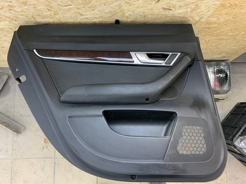 Обшивка двери задняя левая Audi A6 C6 3.2 AUK 2006 4F0867303AESYV