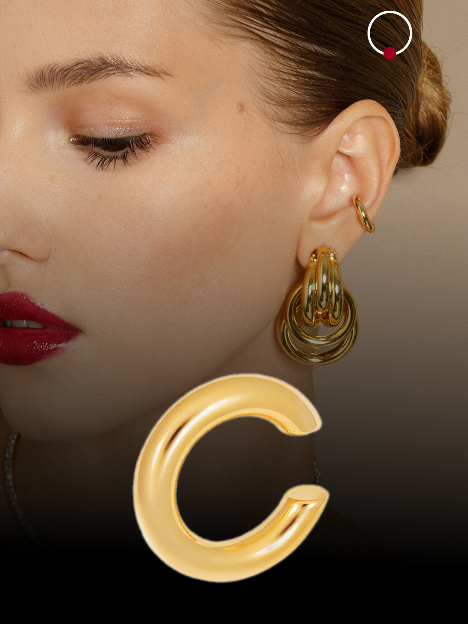 Моносерьга кафф