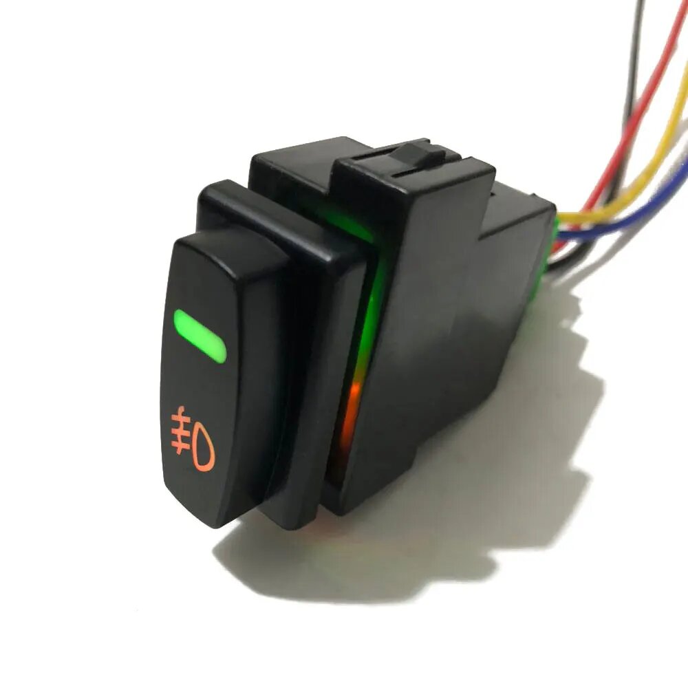 Передняя противотуманная фара для автомобиля, Φ Переключатель 12 В, кнопка включения и выключения противотуманной фары для Renault Megane 2 2002, Vision Espace Master traffic Duster Sandro