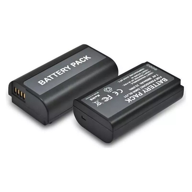 Аккумулятор Digital DMW-BLJ31, для фотокамеры Panasonic, 7.4В, 3050 мАч, чёрный