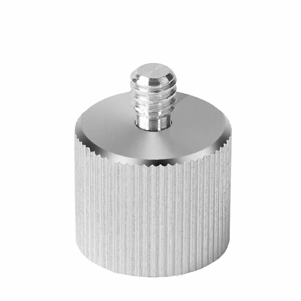 Адаптер 5/8 дюйма на 1/4 дюйма серебристый