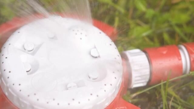 Дождеватель круговой на подставке 8 режимов