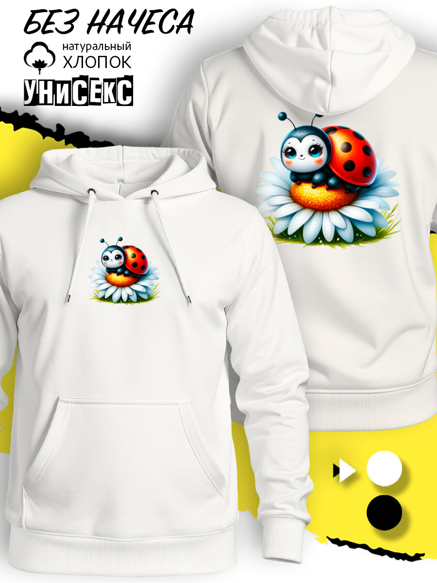 Худи Толстовка свитшот божья коровка