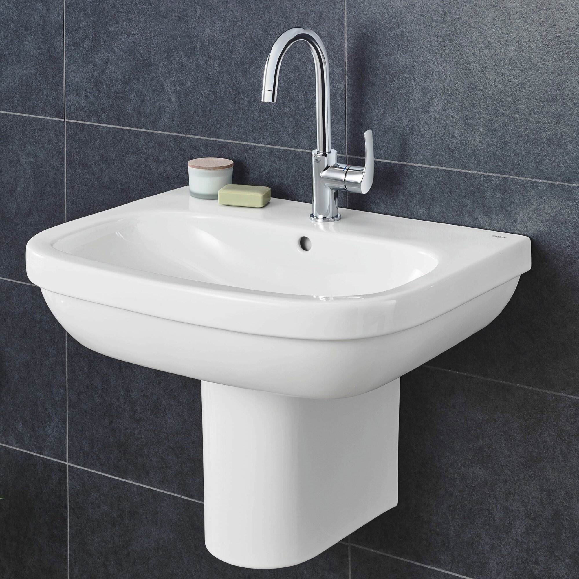 Умывальник (Grohe) Euro Ceramic 65 без крепления, без пьедестала