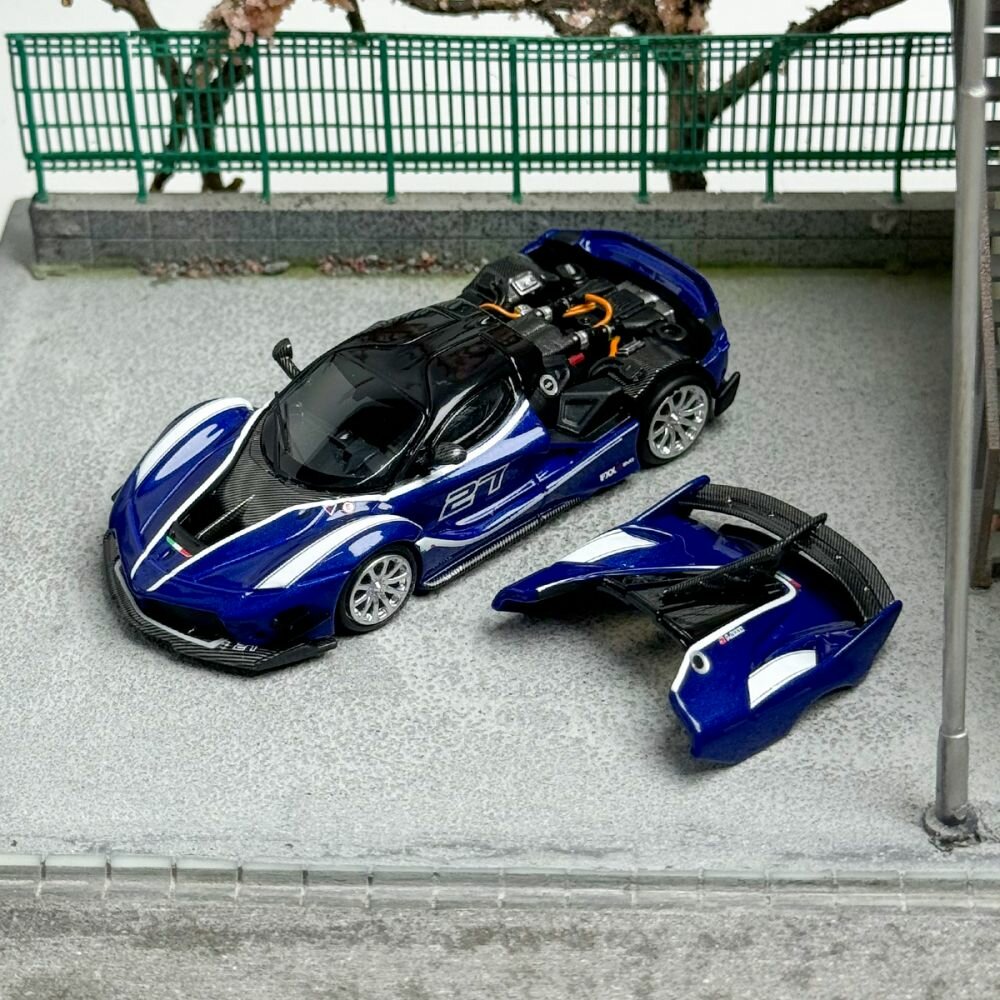Little Toy/SH Model 1:64 Ferrari FXXK EVO Легковая модель автомобиля