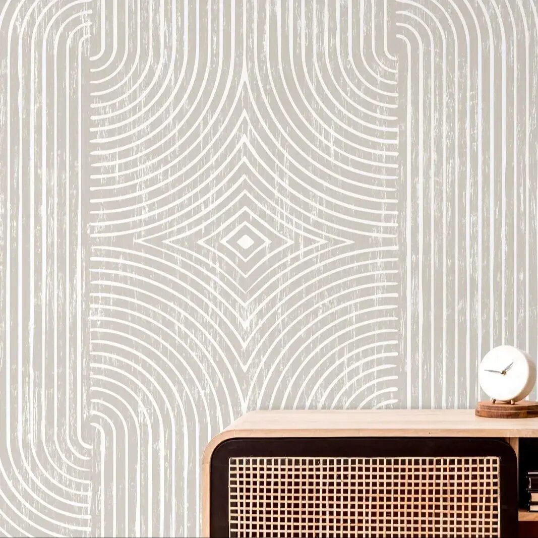 Pixel&Wall Обои Бохо, Tradition Un-paste, SAMPLE 50*300cm — фото 1