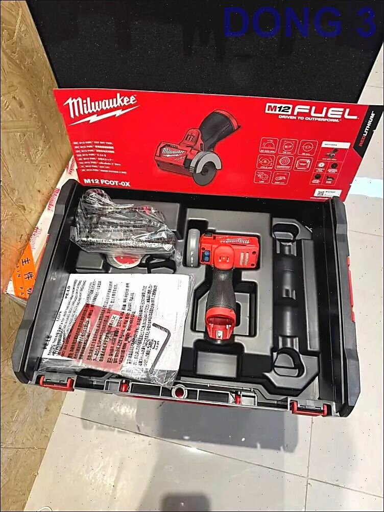 MilwaukeeM12 FCOT Бесщеточный литий-ионный станок для циркулярных пил