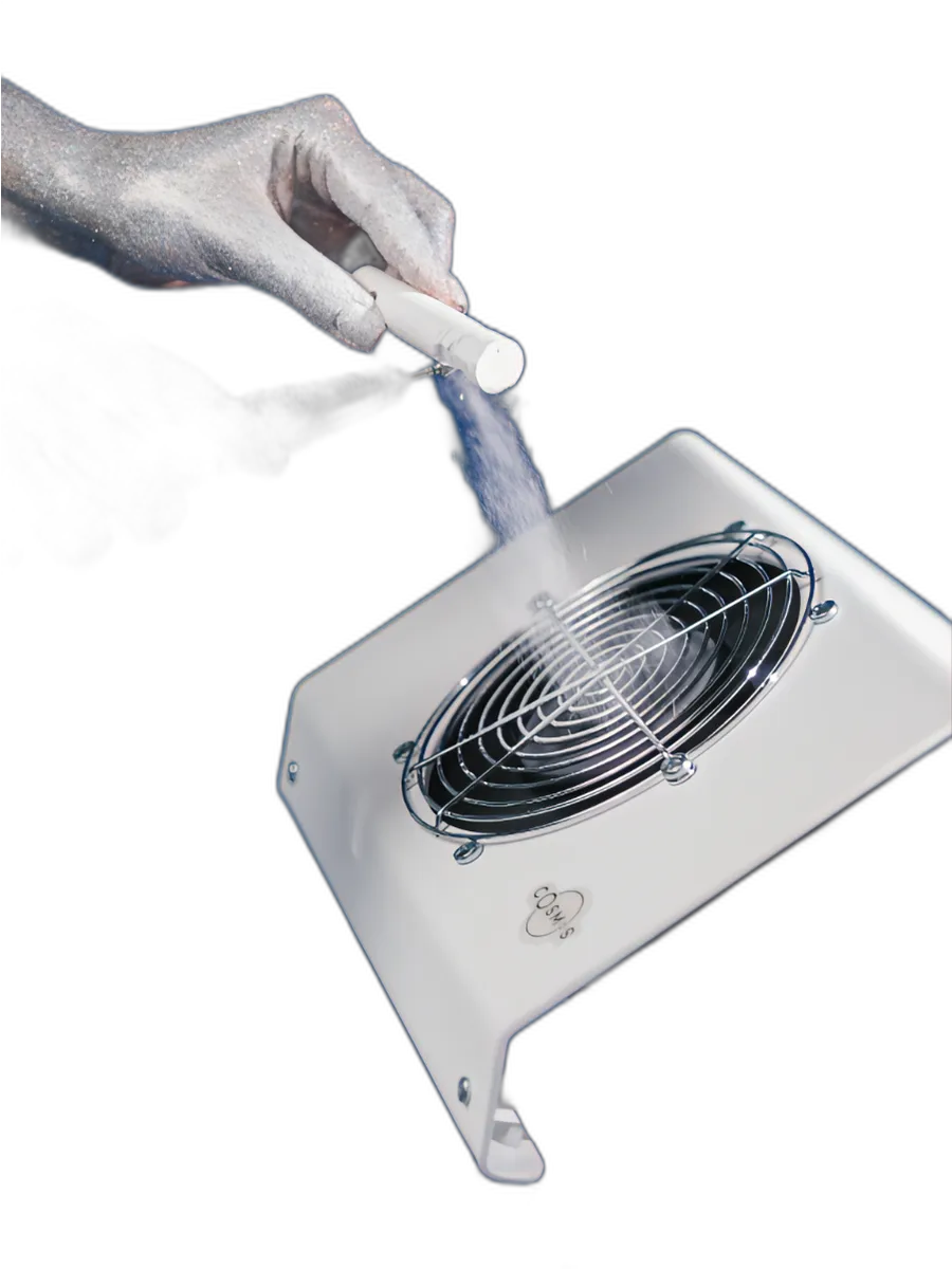 Пылесос для маникюра мощный N1 WHITE