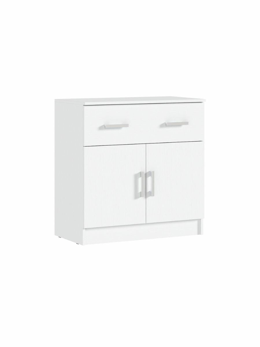 Комод Басямиф 800х816х430 Белый, с ящиками и полкой, МИФ