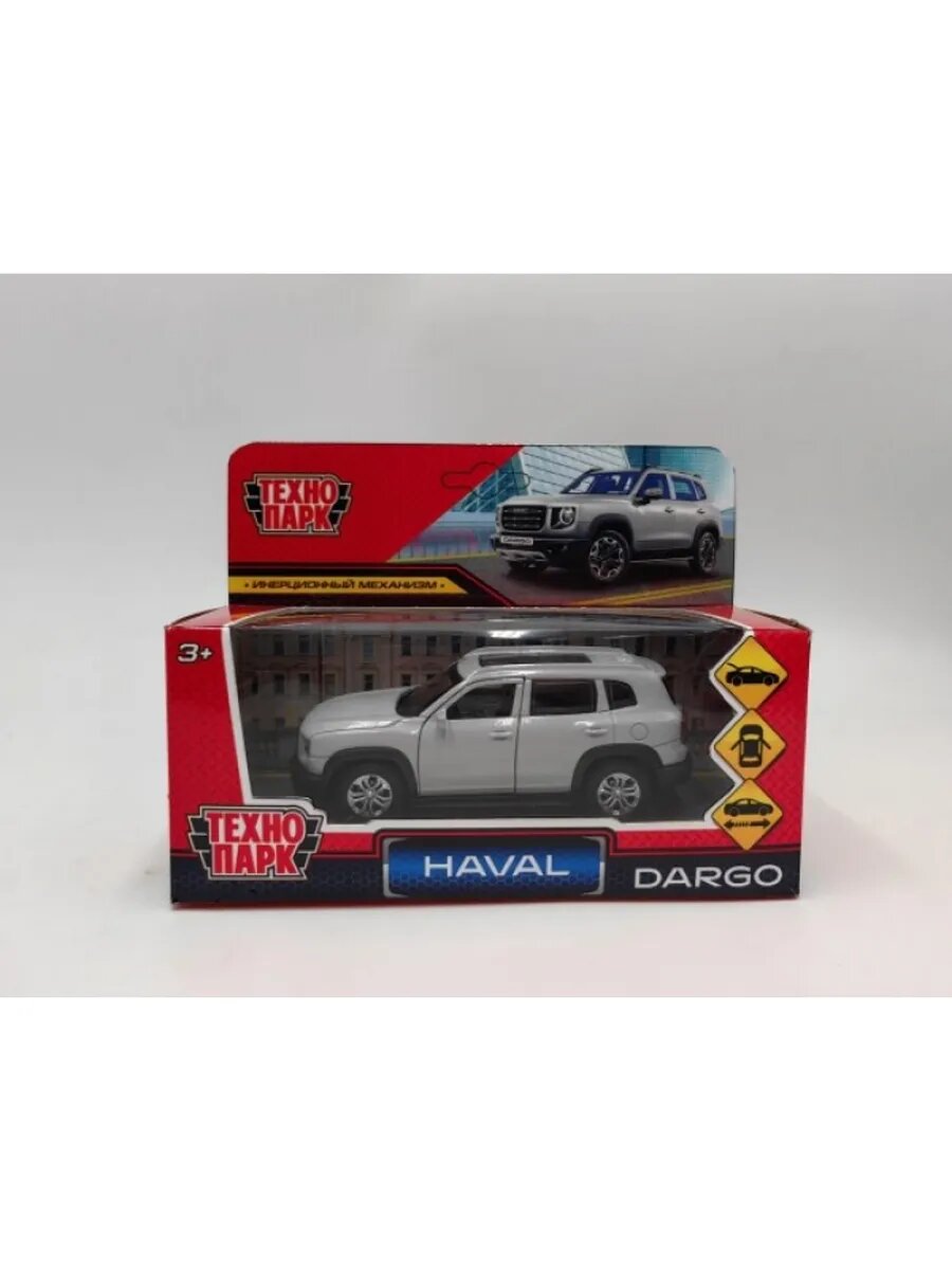 Машина металл HAVAL haval dargo, дл 12 см, дв, багаж, инер, се