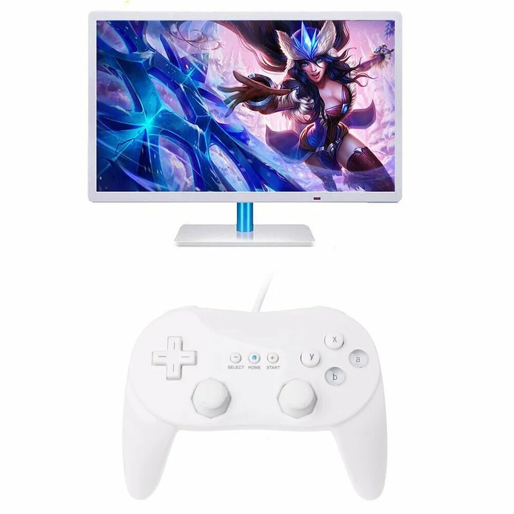 Геймпад Pro Controller, Белый — фото 1