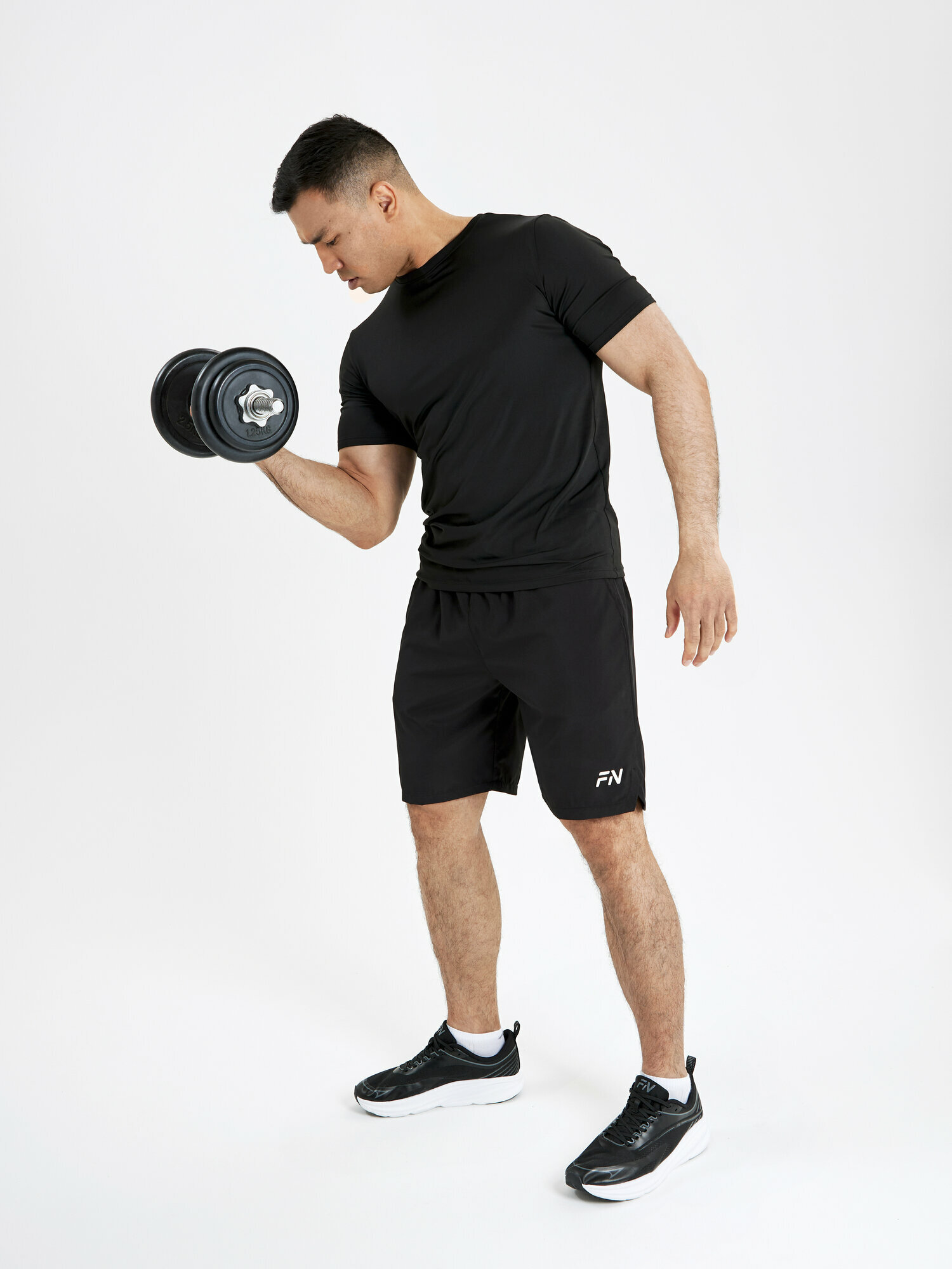 Шорты FN Universal Black шорты мужские спортивные, размер 4XL, черные