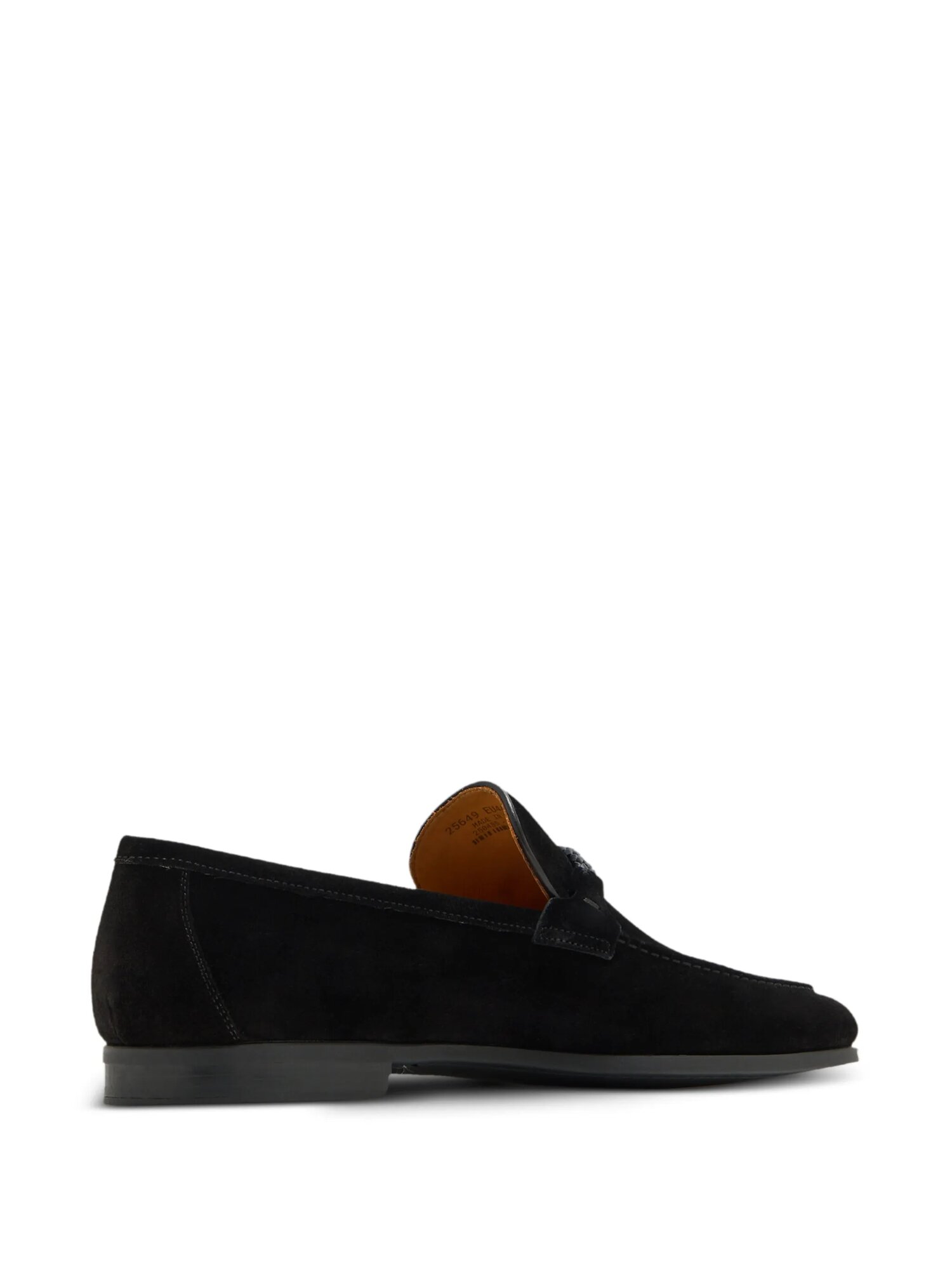 Лоферы MAGNANNI Braided-strap loafers, размер 47, black/black — фото 1