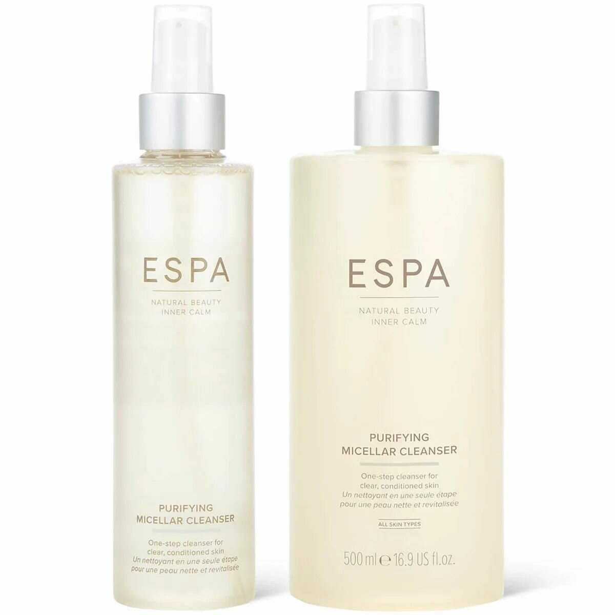 ESPA Мицеллярное средство для умывания Purifying Micellar Cleanser Supersize, 500 мл