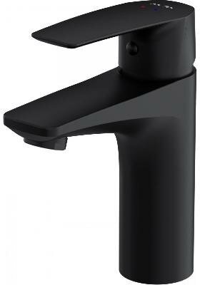 Смеситель для умывальника, черный F90A02122 GEM АМ. РМ