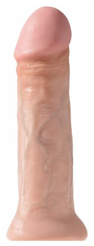 Фаллоимитатор-гигант на присоске телесный King Cock 11 Cock Flesh