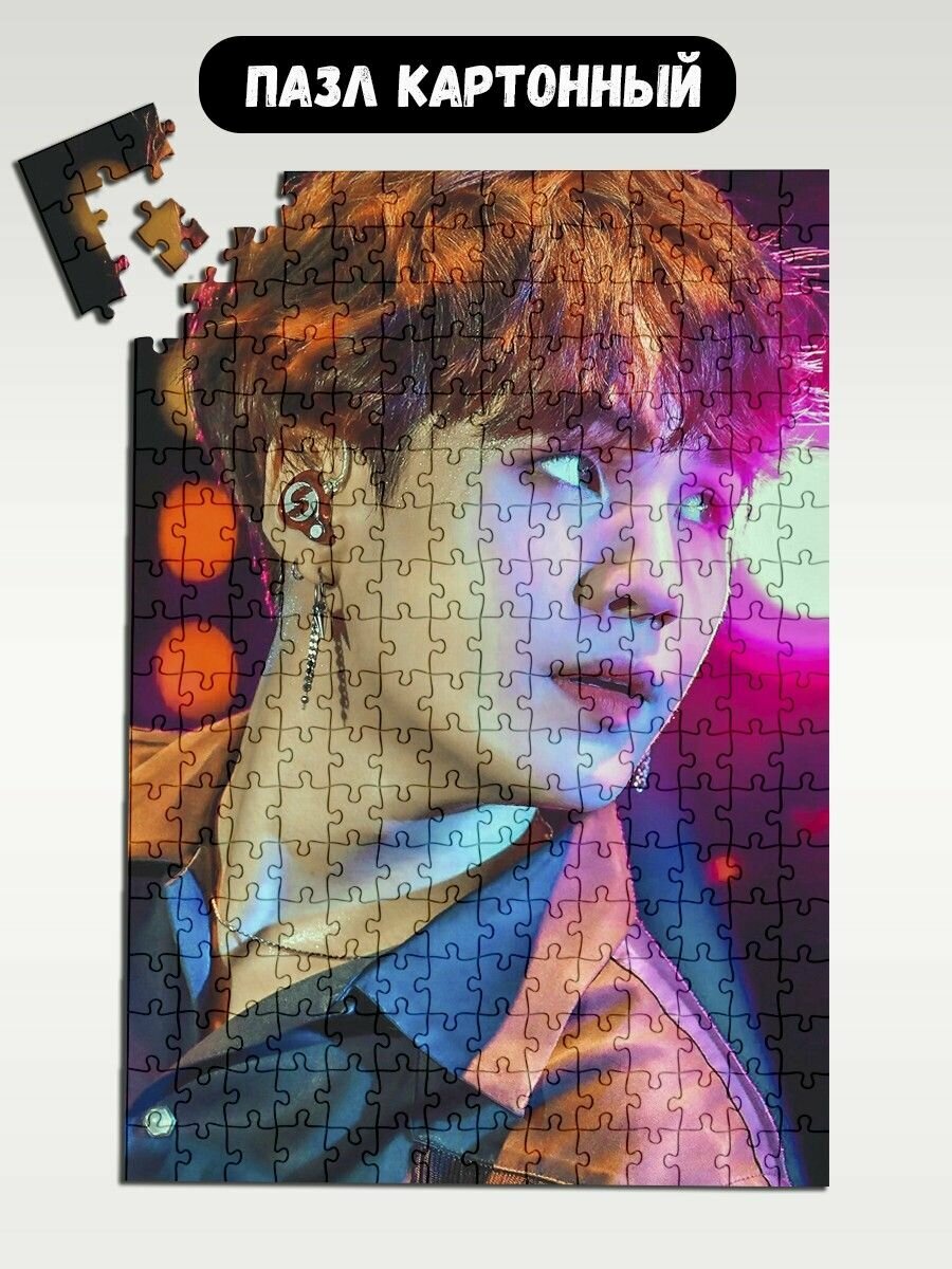 Пазл картонный А3: модель Музыка BTS Suga Шуга - 1587