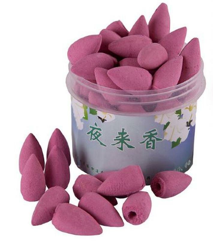 Благовония китайские безосновные "Пуля - стелющийся дым" Жасмин, 45 конусов