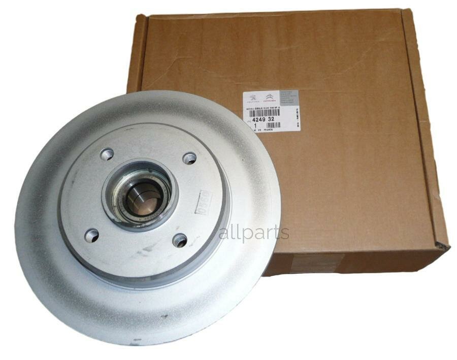 PEUGEOT-CITROEN 4249.32 Диск тормозной задний CITROEN C3/C4/PEUGEOT 207/307 CITROEN/PEUGEOT 4249.32