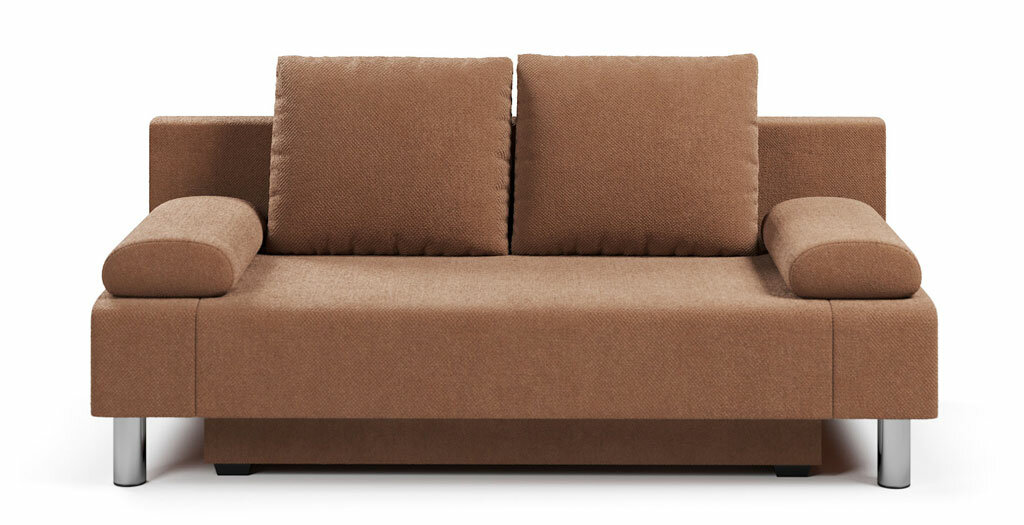 Диван-кровать Парма, 200х90х90 см, механизм Еврокнижка, мягкие подлокотники